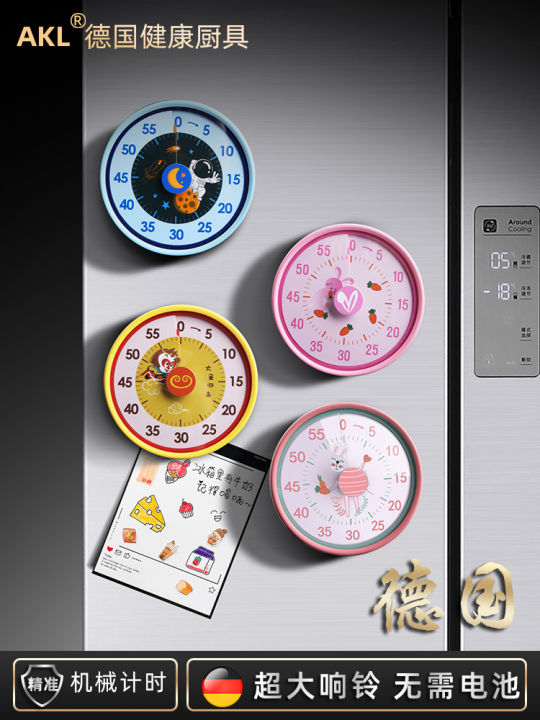 German Timer Learning Dedicated Kids Timer Kitchen Reminder Mechanical ...