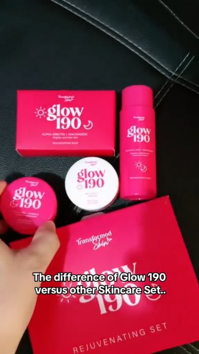 GLOW 190 Rejuvenating Set - Honest Glow [ Glow190 by Transformed Skin ...