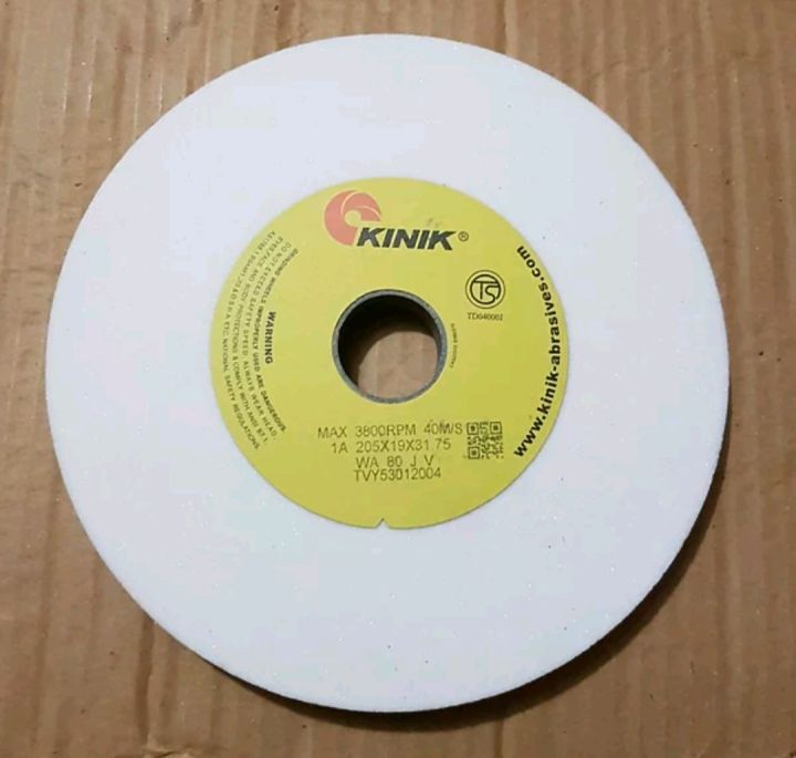 KINIK Surface Grinding Wheel WA 80 KV 1A Straight Type, Batu Gerinda ...