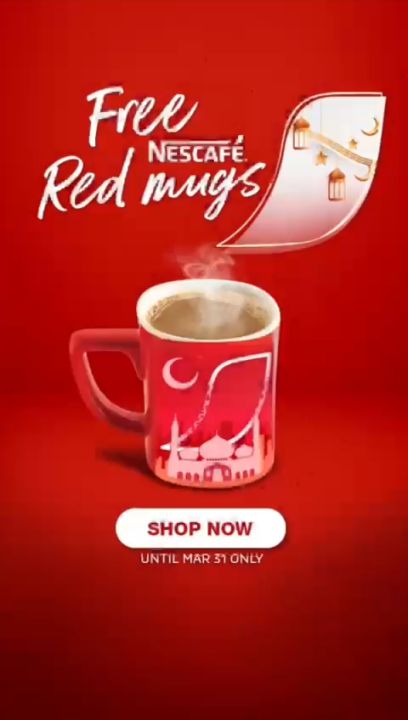 [FREE RED MUG] Nescafe Classic Instant Coffee 170g + Coffee Mate Coffee ...