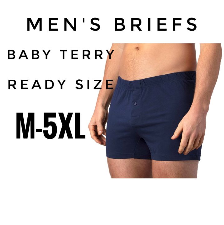Celana Boxer Pria Polos Bahan Baby Terry | Lazada Indonesia