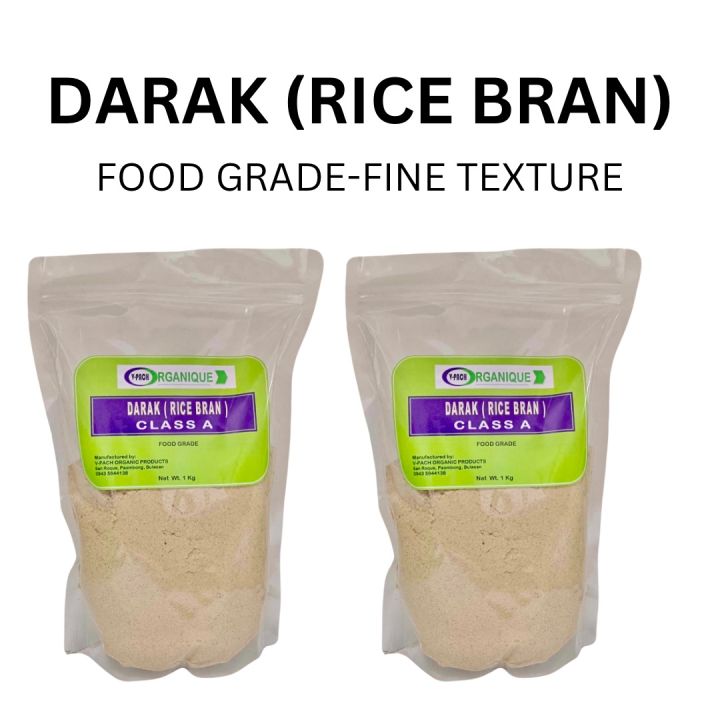 DARAK (RICE BRAN) FOOD GRADE Fine texture 1Kg | Lazada PH