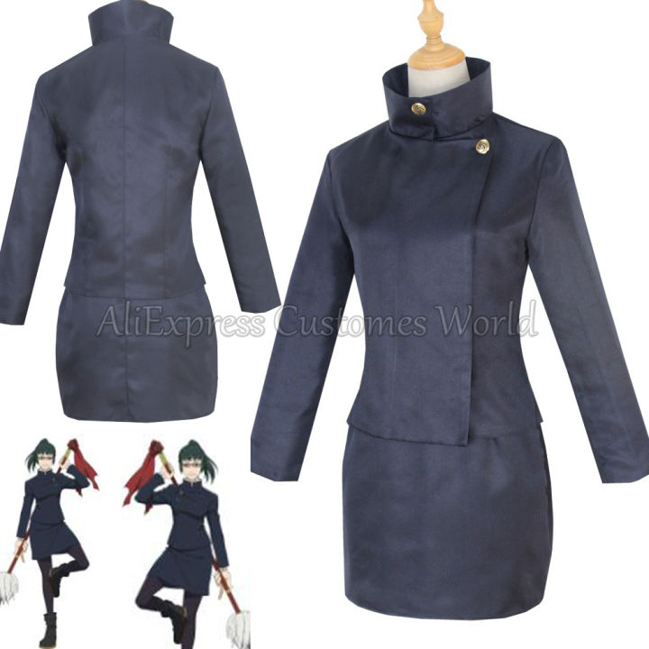 Anime Jujutsu-Kaisen Ieiri Shoko Cosplay Costume High School Shoko ...