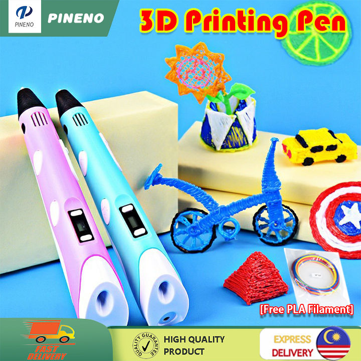 DIY 3D Printing Pen with Album Filament Crafting Doodle PLA Filament ...