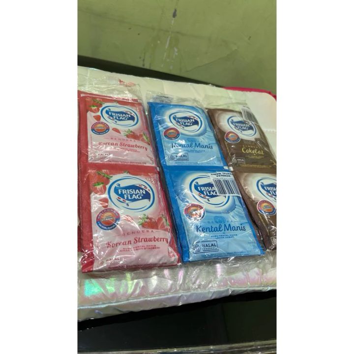 frisian flag sachet isi 6pcs 1 renceng susu kental manis | Lazada Indonesia