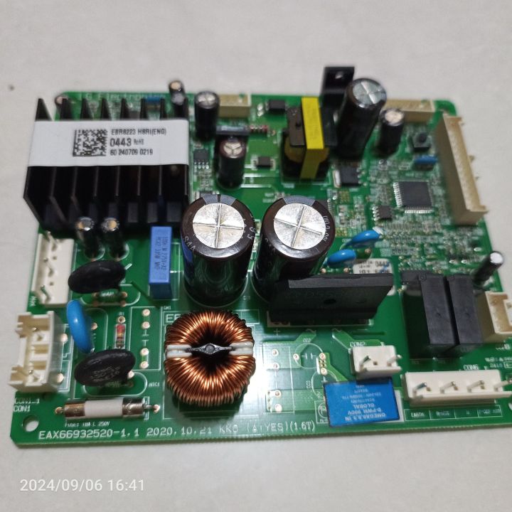 Modul pcb kulkas 2pintu LG inverter EBR8223-0443 Original | Lazada ...
