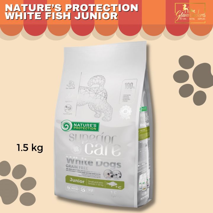 Nature’s Protection Grain Free White Fish Junior 1.5kg | Lazada PH