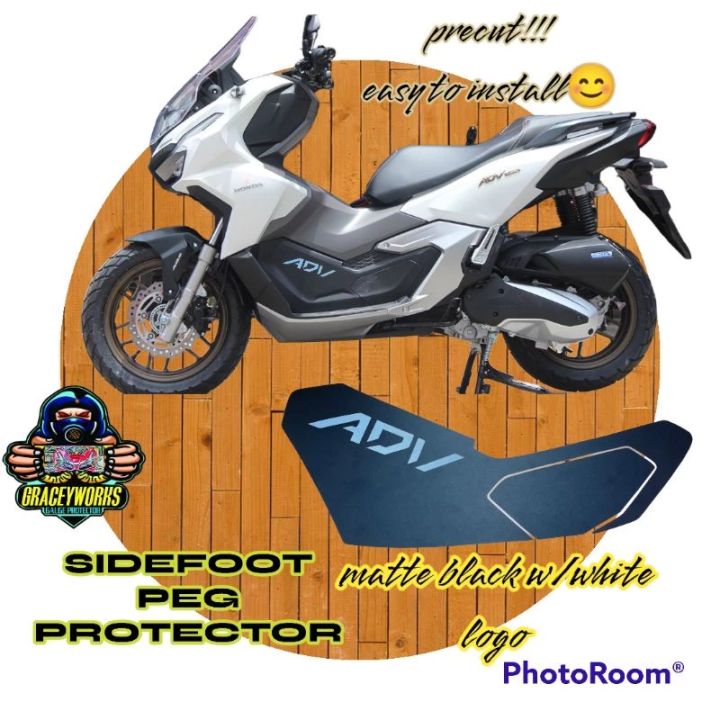 ADV 160 SIDE FOOT PEG PROTECTOR ORIGINAL DECALS | Lazada PH