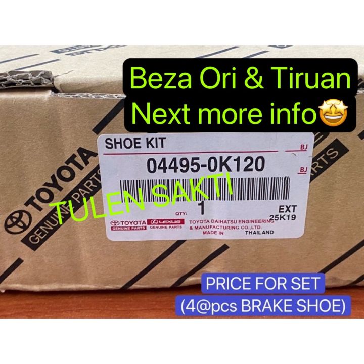 ORIGINAL TOYOTA HILUX VIGO KUN25 KUN26 / REVO GUN125 / FORTUNER TGN51 ...