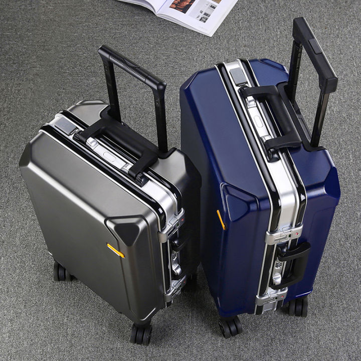 Eminent Universal Wheel Aluminum Frame Fashion PC Luggage Student Pull ...