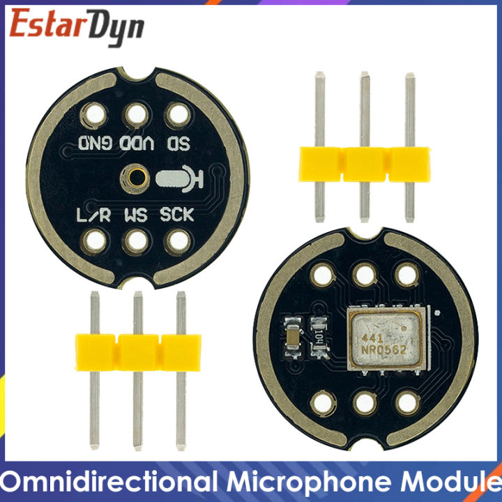 MH-ET LIVE Omnidirectional Microphone Module I2S Interface INMP441 MEMS High Precision Low Power ...