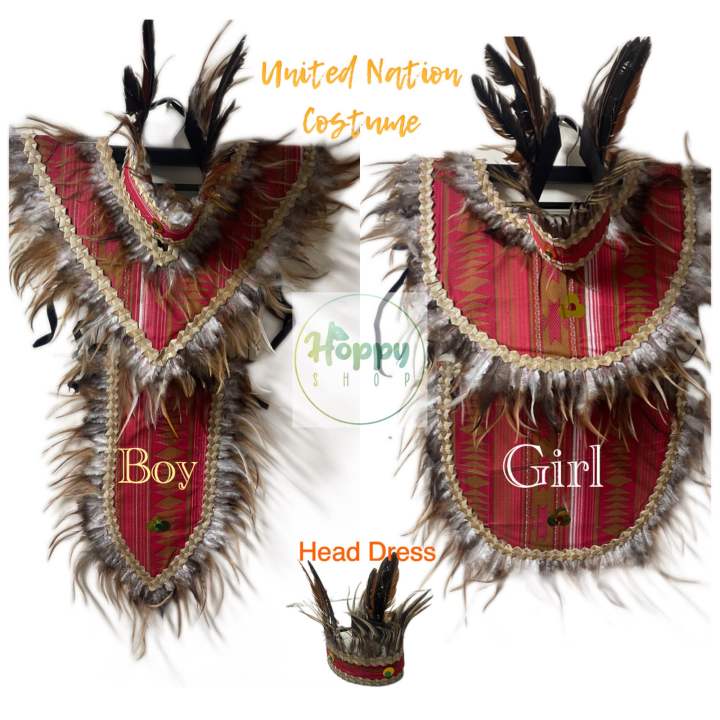 BAGOBO AFRICAN AMERICAN INDIAN ATI ATIHAN TRIBE UNITED NATION COSTUME ...