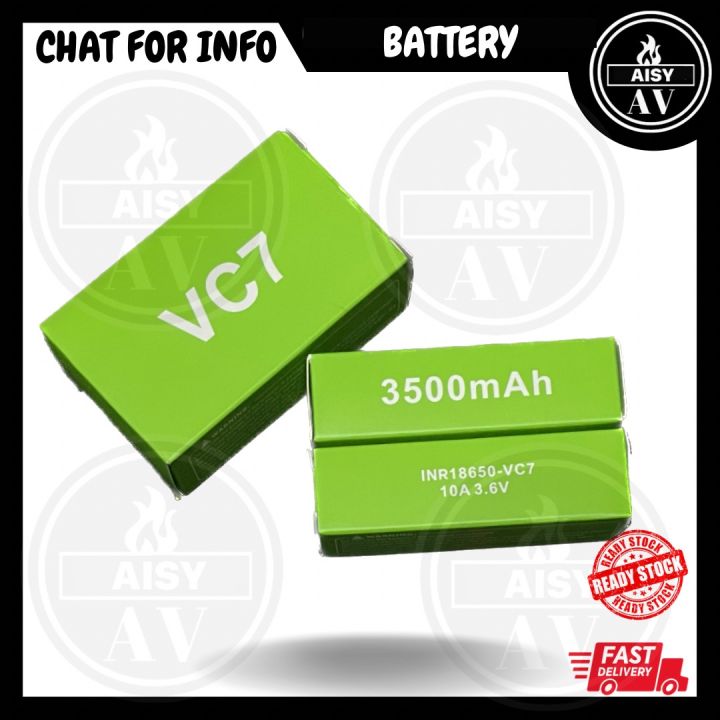 ORIGINAL BATTERY SONY VC7 3500mAh 18650 | Lazada