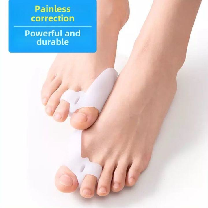 Silicone Big Toe Corrector Anti-Wear Device for Better Effect in Shoes ...