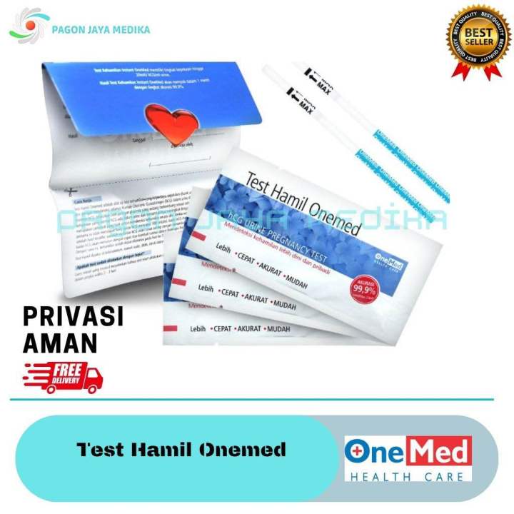 Tes hamil Onemed test pack Alat test kehamilan onemed 1 pcs | Lazada ...