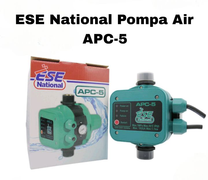 Otomatis Pompa Air APC-5 / Automatic Pump Control ESE National | Lazada ...