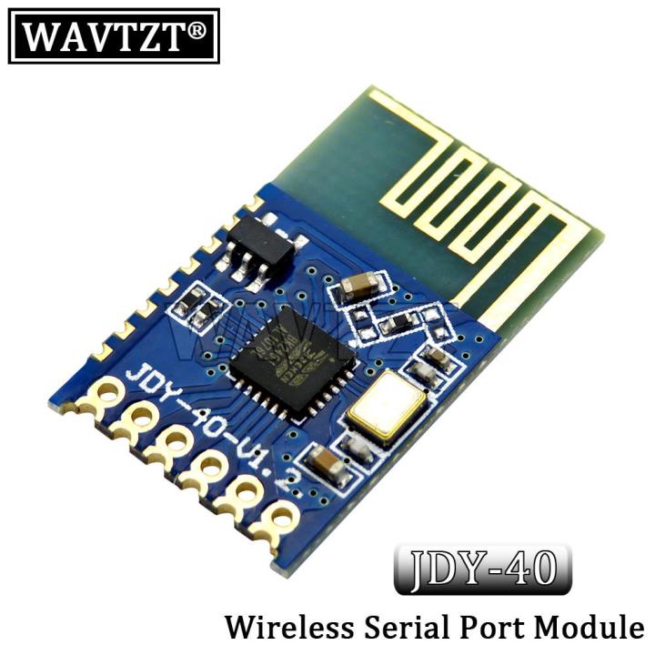 WAVTZT JDY-40 2.4G wireless serial port transmission transceiver and remote communication module ...