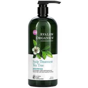 valon Organics Shampoo, Scalp Treatment, Tea Tree, 32 fl oz (946 ml ...