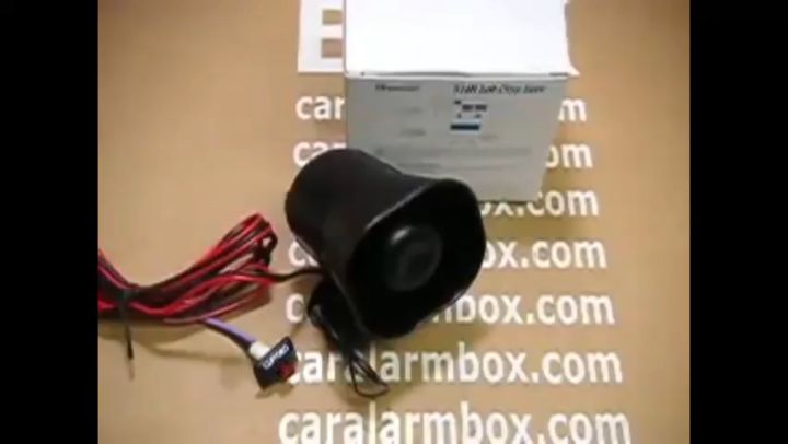 Viper 514N Siren 6-Tone Car Alarm Clifford Hornet Python 514N 6-Tone ...