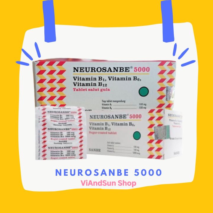 Neuro Sanbe 5000 - NeuroSanbe - Vitamin - Daya Tahan Tubuh ...