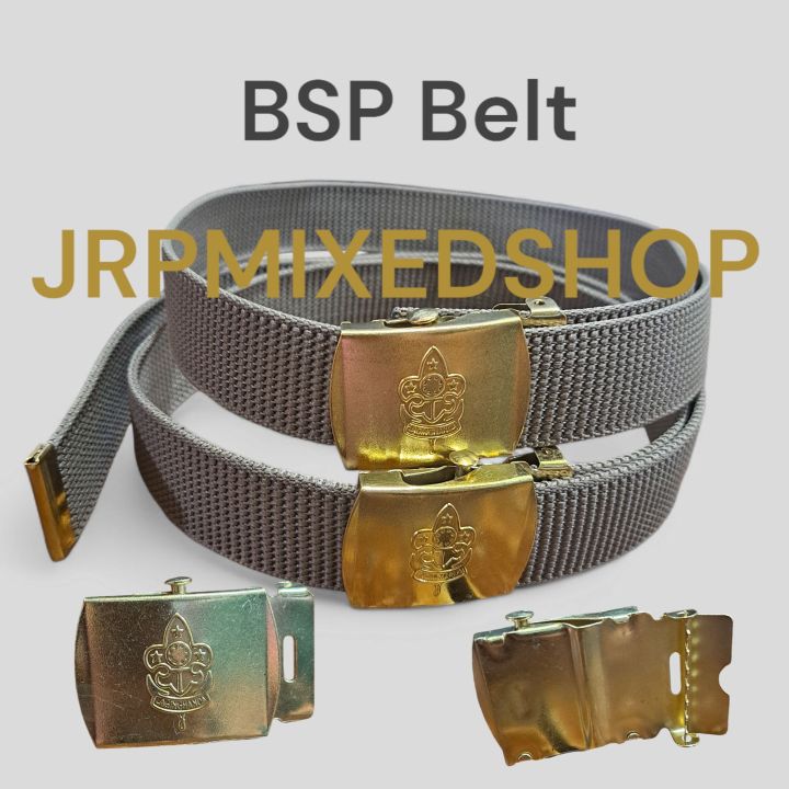 Bsp Khaki Buckles Belt scouting Uniform for kids | Lazada PH