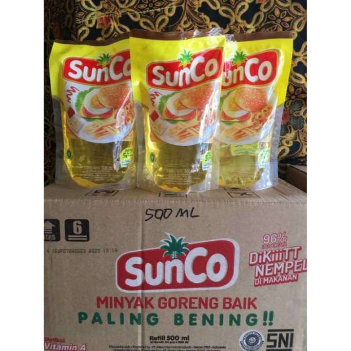 minyak SUNCO 1 DUS isi 24 500ml | Lazada Indonesia