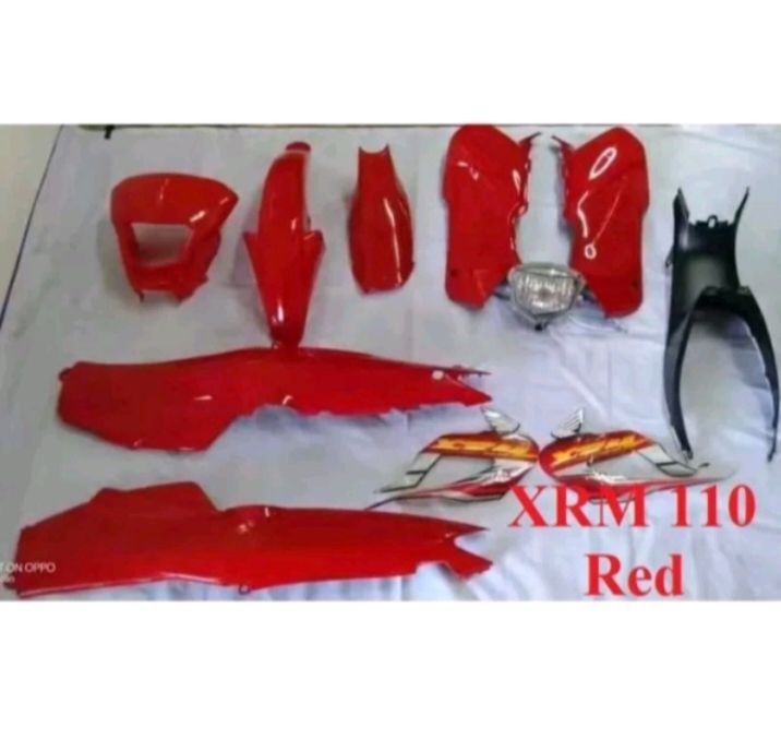 HONDA XRM110 BODY COVER 9PCS BRAND NEW | Lazada PH