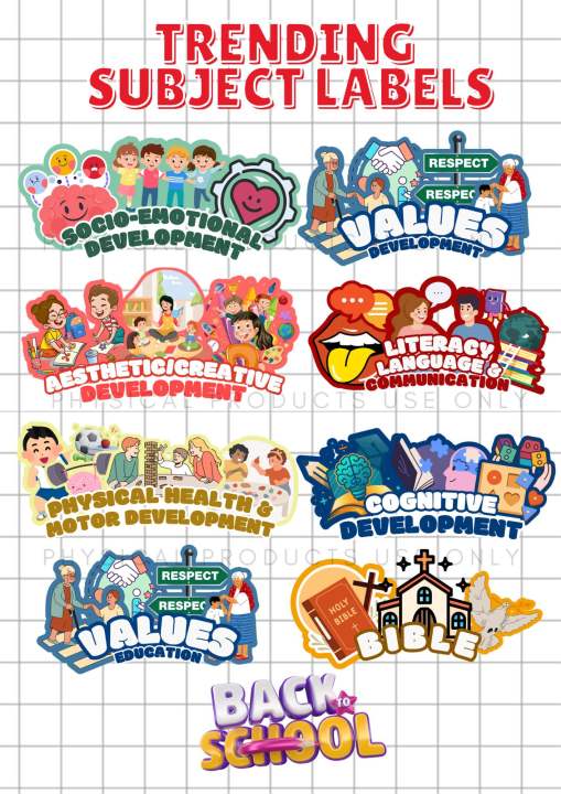 Trending Subject Label Sticker | Lazada PH
