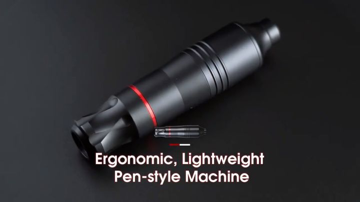 [FREE GIFT]Pen Type Tattoo Machine Full Set Complete Kit with Strong ...