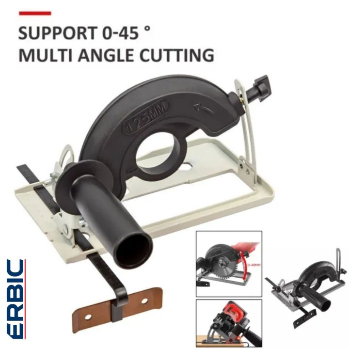Stand dudukan gerinda tangan circular saw adapter converter gerinda ke ...