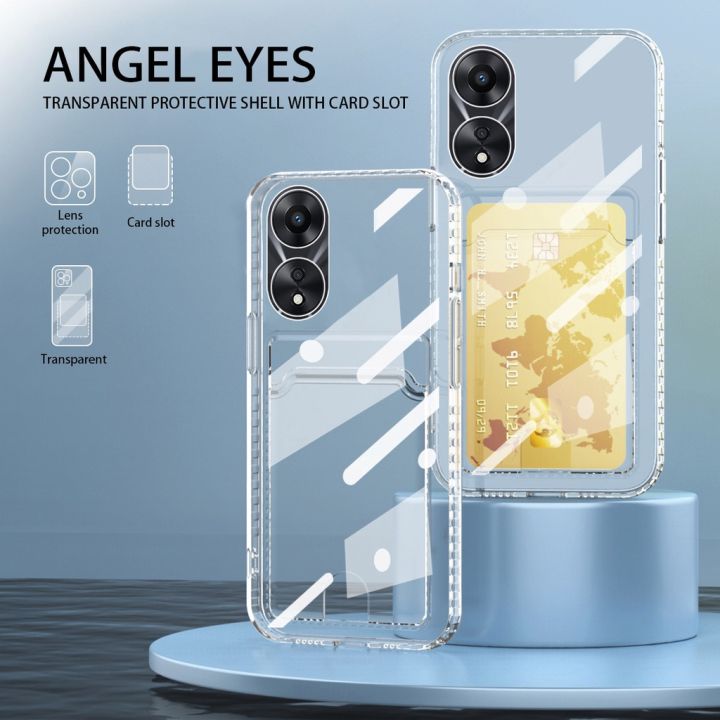 Thẻ trong suốt khe cắm Vỏ bọc cho Honor 200 thông minh x7c x7b X7A X7 C ...