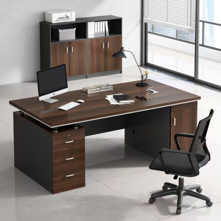 Staff Office Boss Desk Single Desk Simple Modern Home Desktop Bedroom ...