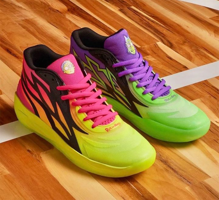 Puma LaMelo Ball MB.02 Rick & Morty Adventures "LAMELO BALL" | Lazada.vn