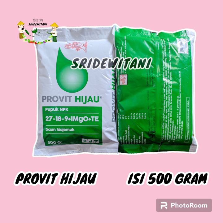 Provit HIJAU 500 GRAM Pupuk NPK Meroke Majemuk | Lazada Indonesia