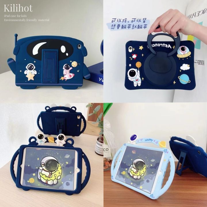 Astronaut IPad Case for Kids Boys Cute IPad 10th 9th 8th 7th 6th 5th ...