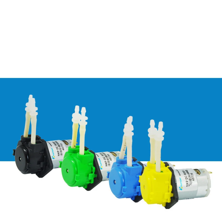 Dc 12v24v ปั๊มจ่ายยา Peristaltic ปั๊มยาหัวสำหรับ Arduino Aquarium Lab Analytical Diy ของเหลว 