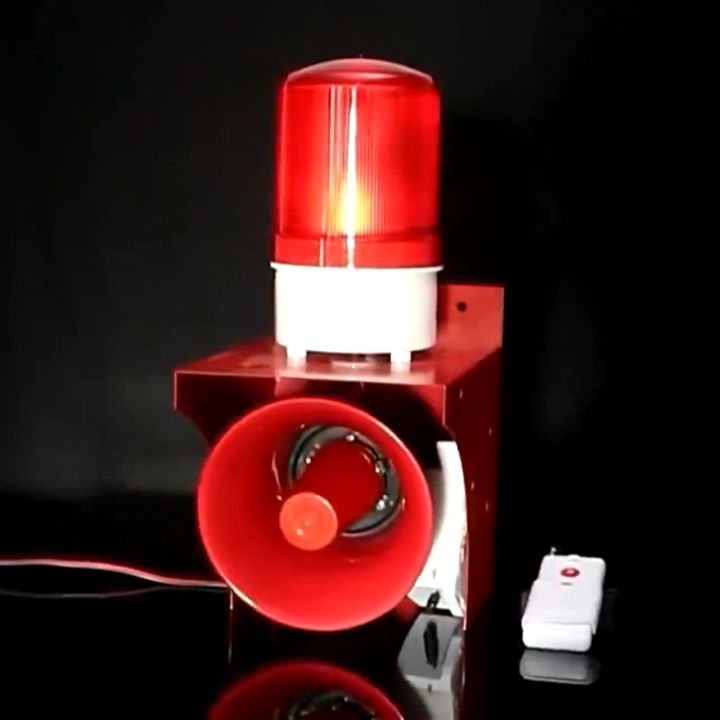 Home Office & Shop Fire Alarm Industrial Flashing Sound Strobe LED ...
