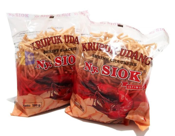 Kerupuk Udang Stick Premium Ny Siok 500gr | Lazada Indonesia