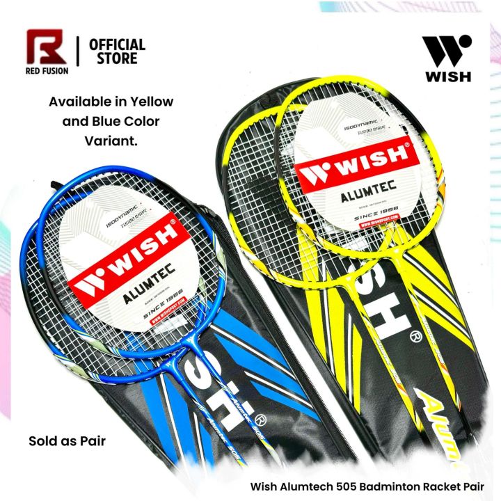 Wish Alumtech 505 Badminton Racket Pair | Lazada PH