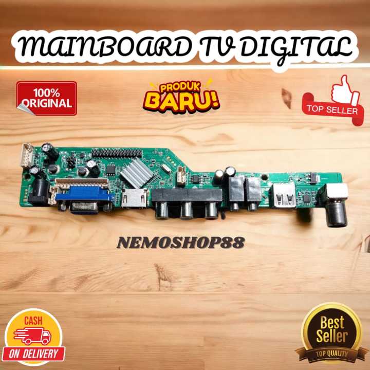 Mainboard TV Digital Universal Mainboard TV LCD LED | Lazada Indonesia