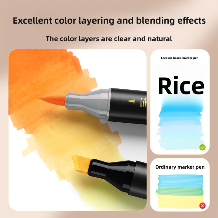 Touch mark | Color Correction Oil-Based Dual-Tip Marker | Lazada PH