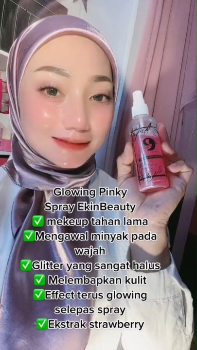 Ekin Spray Pinky > Glowing Spray > Make Setting > Makeup | Lazada