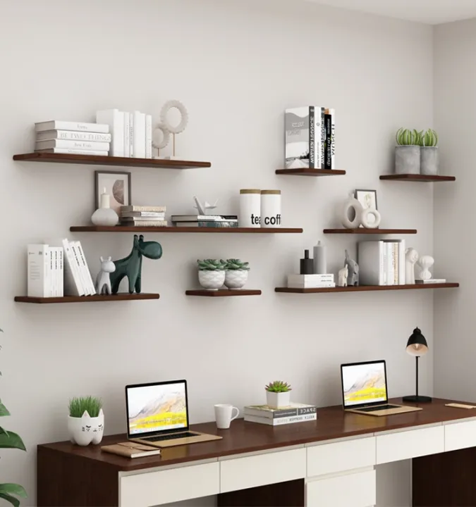 GEEK combined bookshelves, floating wall-mounted storage divider ...