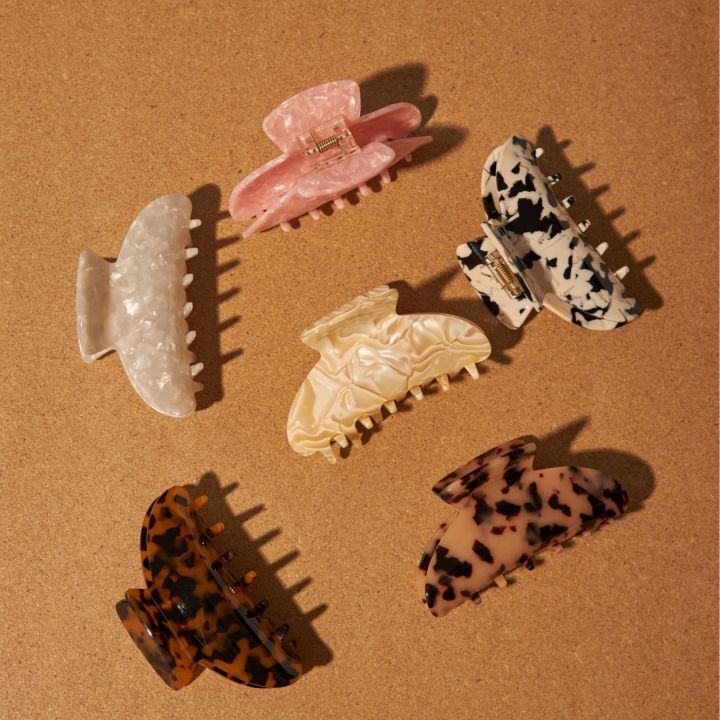 SOSSIGNATURE - Acetate basic claw clip | Lazada.co.th