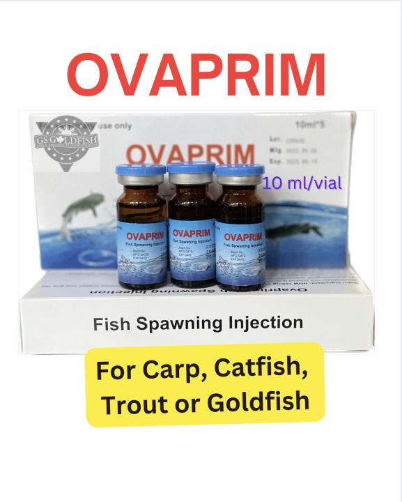 Ovaprim Fish Spawning Injection for Carp, Catfish, Trout, Goldfish ...