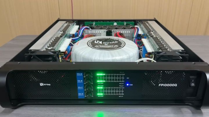 Four-channel amplifier 1500W 4 professional high-power amplifier performance outdoor 8ohms ...