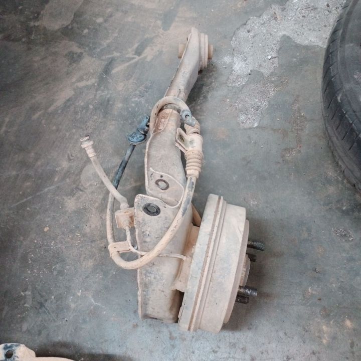 proton wira rear suspension link with brake hub and cable | Lazada