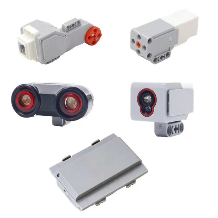 Large Medium Size Motor Ultrasonic Color Sensor Battery Lithium EV3 ...