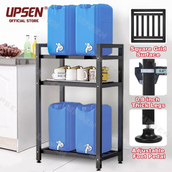 2/3 Layer Water Gallon Rack Stand Thickened Metal Rack for Water ...
