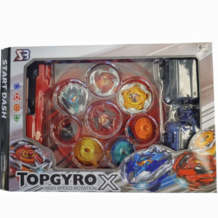 พร้อมส่ง เบเบลดยกชุด TOPGYRO X พร้อมอุปกรณ์ภายในกล่อง เบเบลดXยกเซต4ลาย | Lazada.co.th